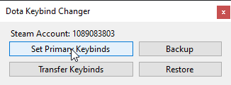 GitHub - KeganHollern/DotaKeyChanger: Copy your dota keybinds and ...